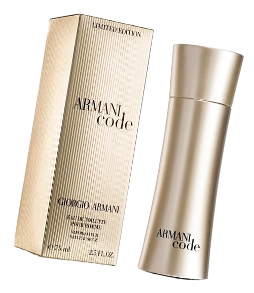 Мужская туалетная вода Armani Code Golden Edition For Men 75 мл, бренд Giorgio Armani