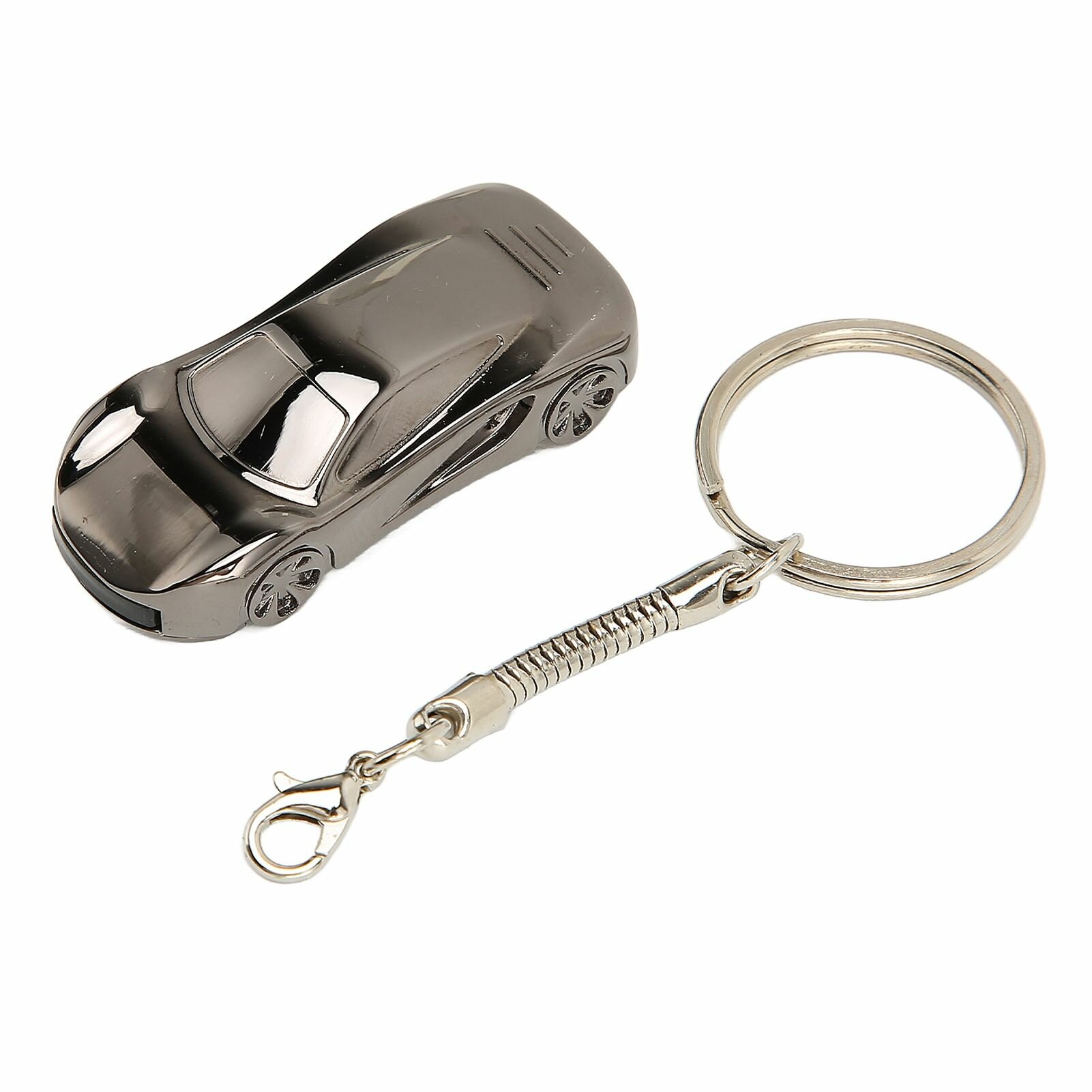 Флешка в форме спорткара, мини, металл, USB2.0, черная, 32ГБ