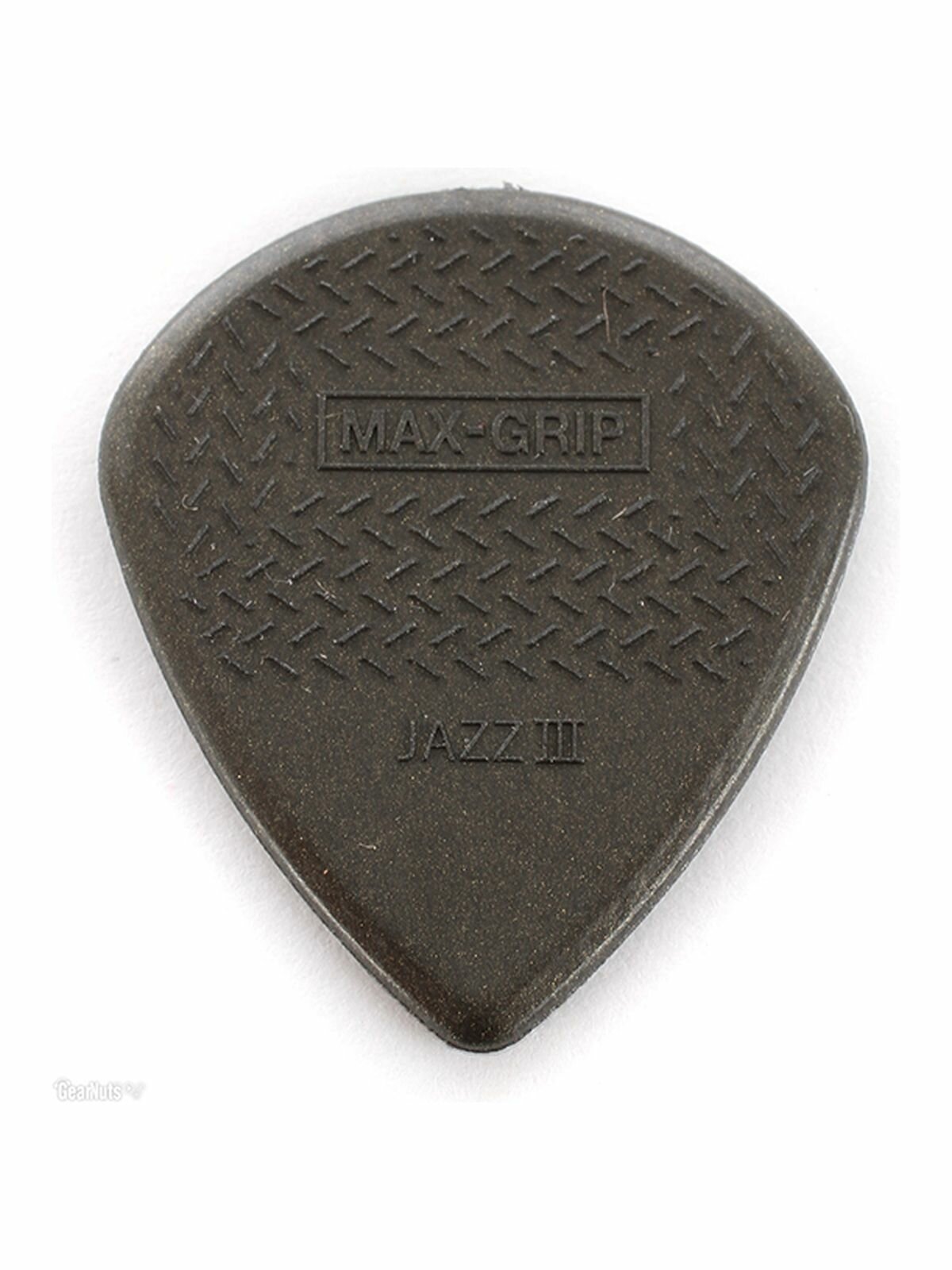 Медиатор для гитары, Max-Grip Carbon Jazz III, 1,38мм, Dunlop 471R3C