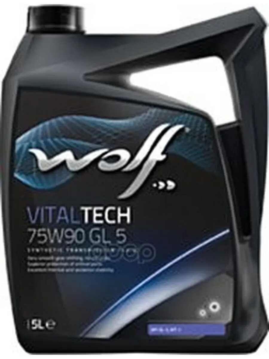 Wolf Vitaltech 75W90 Gl-5 Mt-1 Трансмис. (5L) Wolf арт. 8304