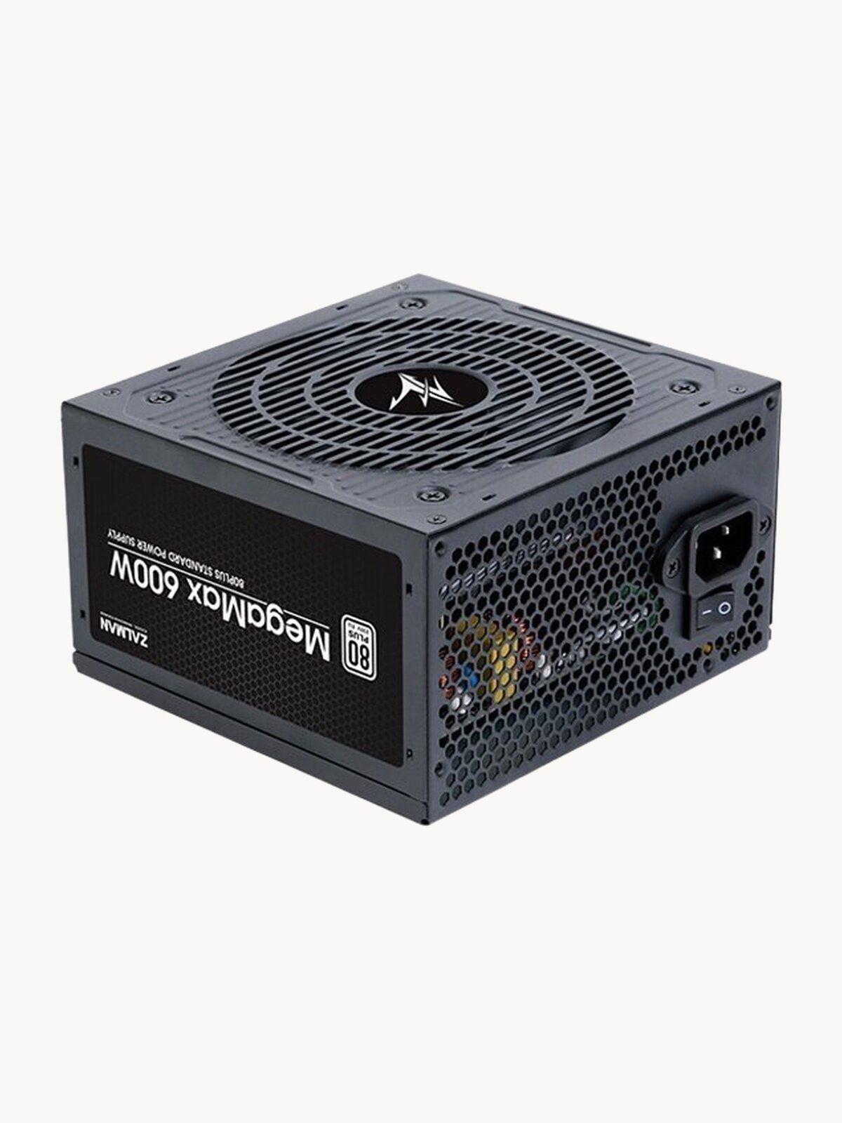 Блок питания Zalman MegaMax, 600W, 80+ Standart (ZM600-TXII)