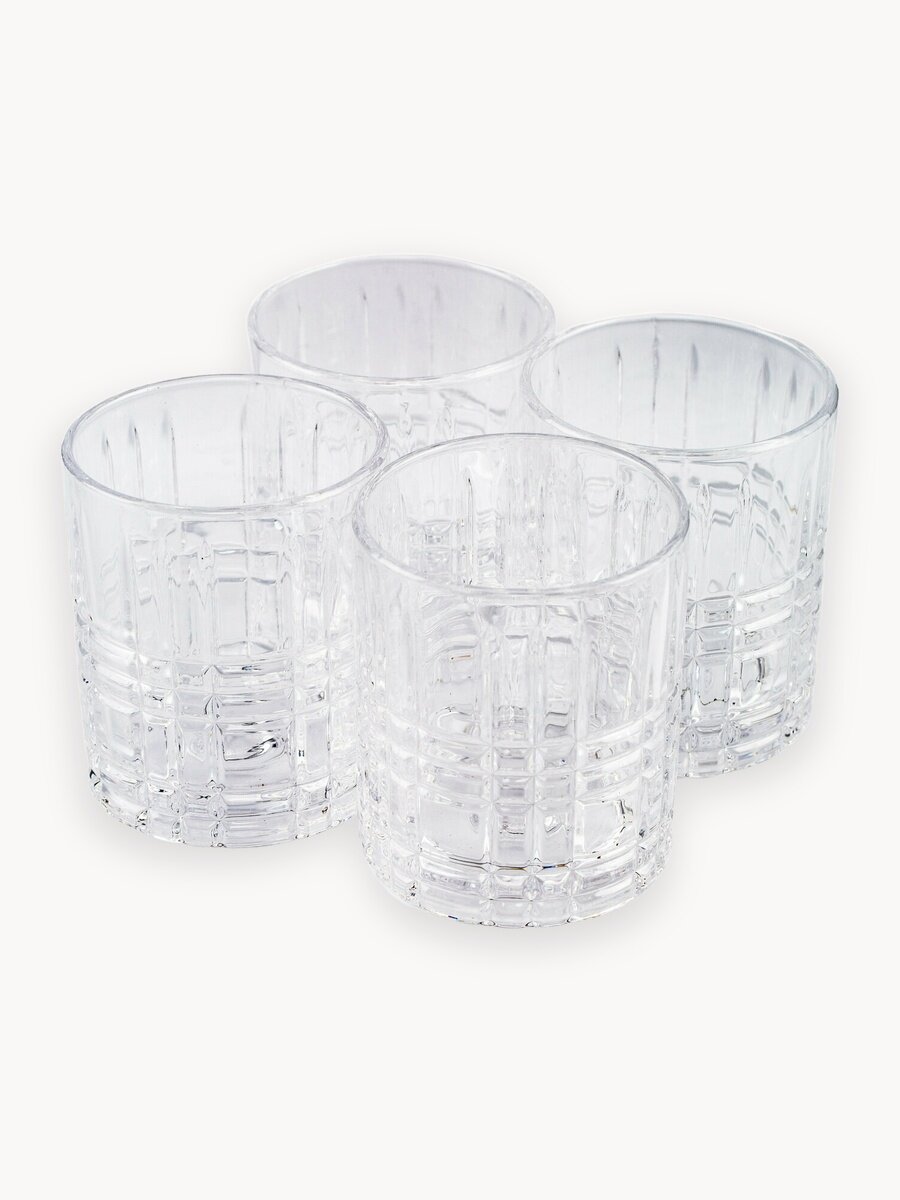 Набор из 4-х крутящихся стаканов для виски SPIN N'SWIRL 285мл