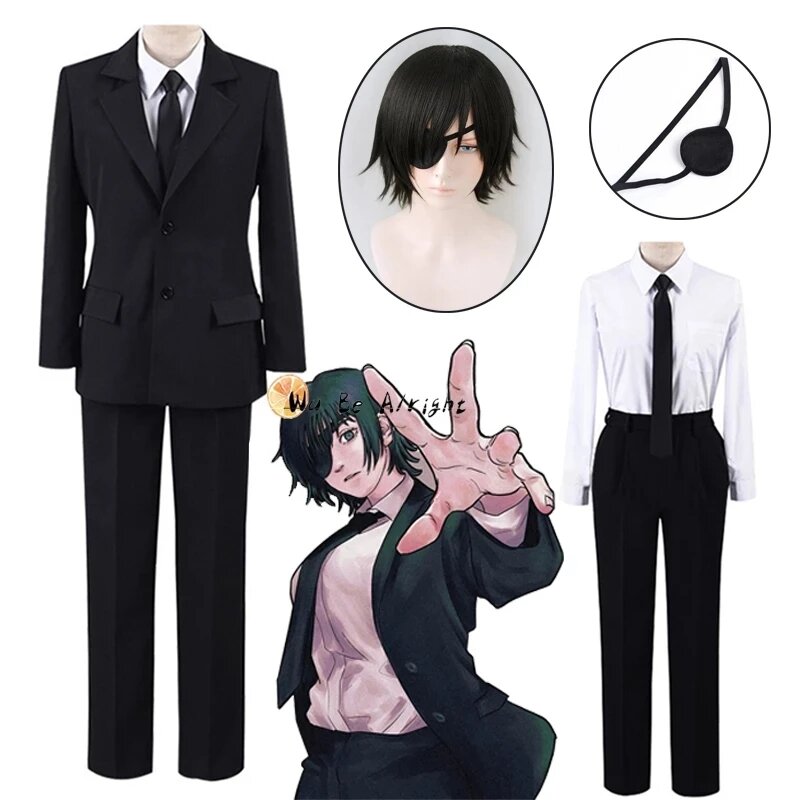 Костюм Chainsaw Man Part 2 XL, Costume L with Wig