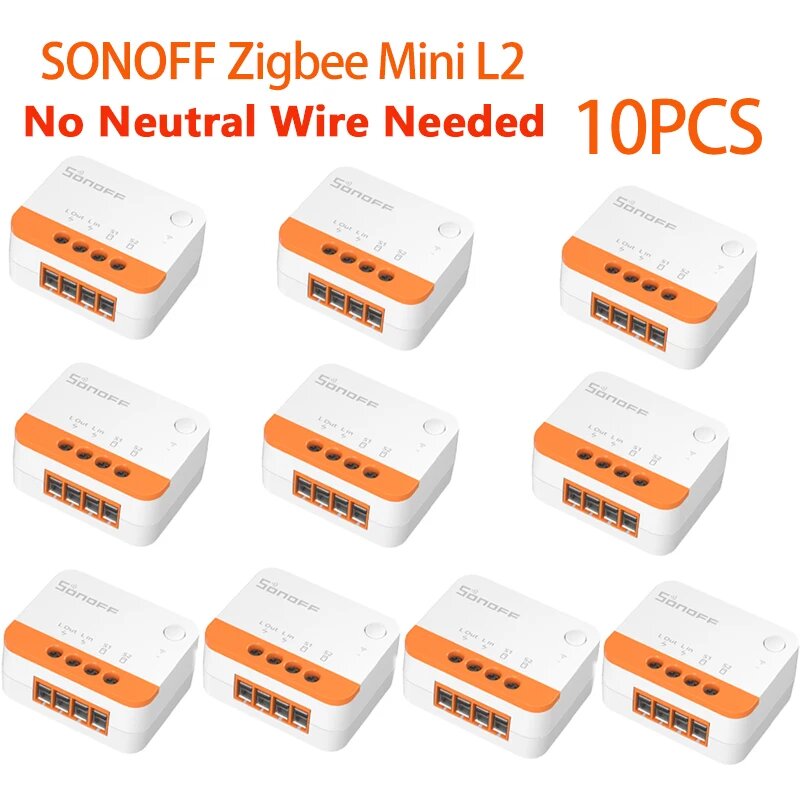 SONOFF Zigbee Mini L2, 10шт