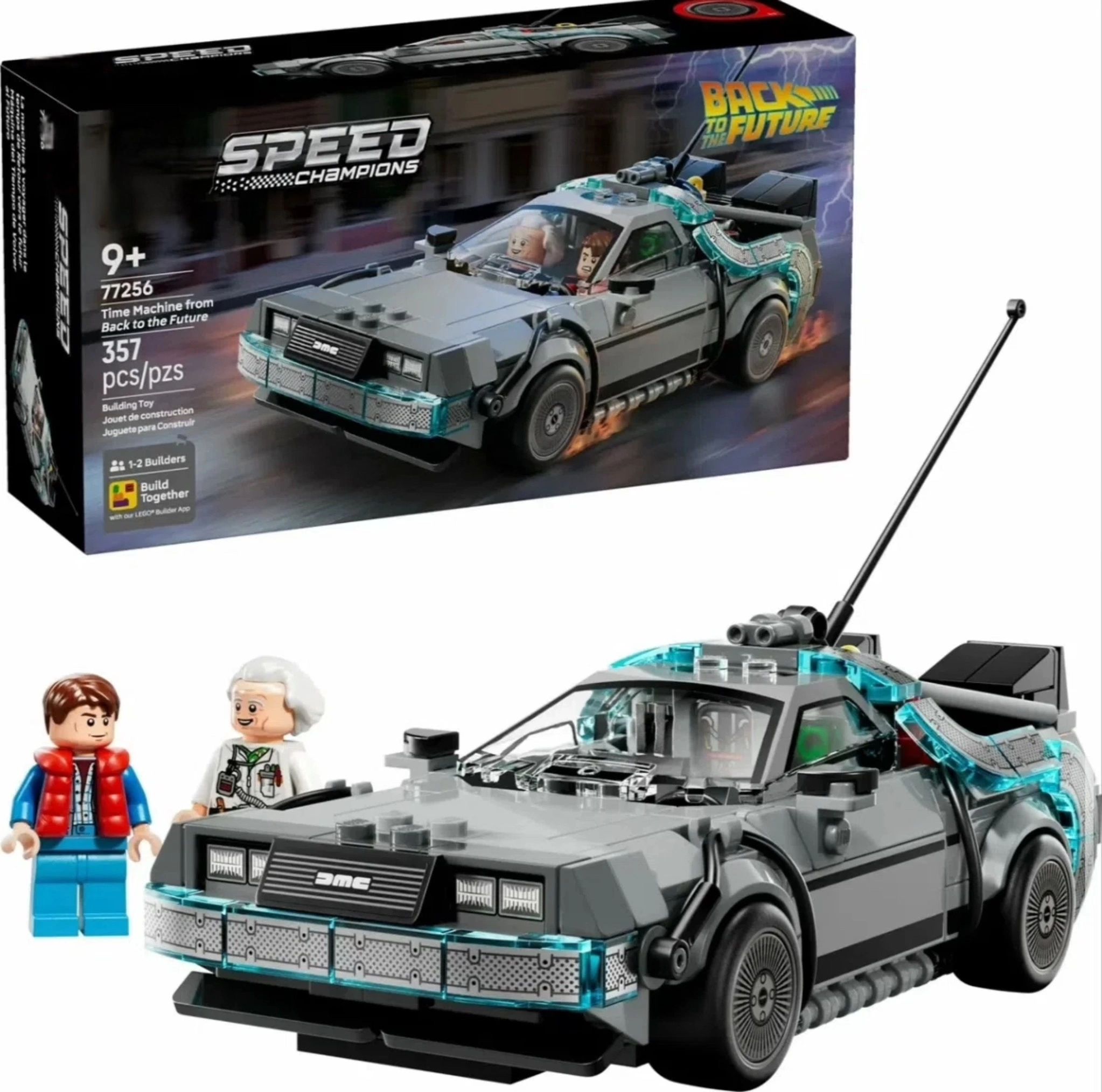 Конструктор 68037 Speed Champions Машина времени 357 дет