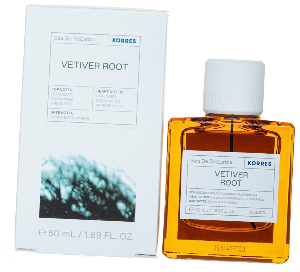 Унисекс туалетная вода Korres Vetiver Root 50 мл / Корень Ветивера