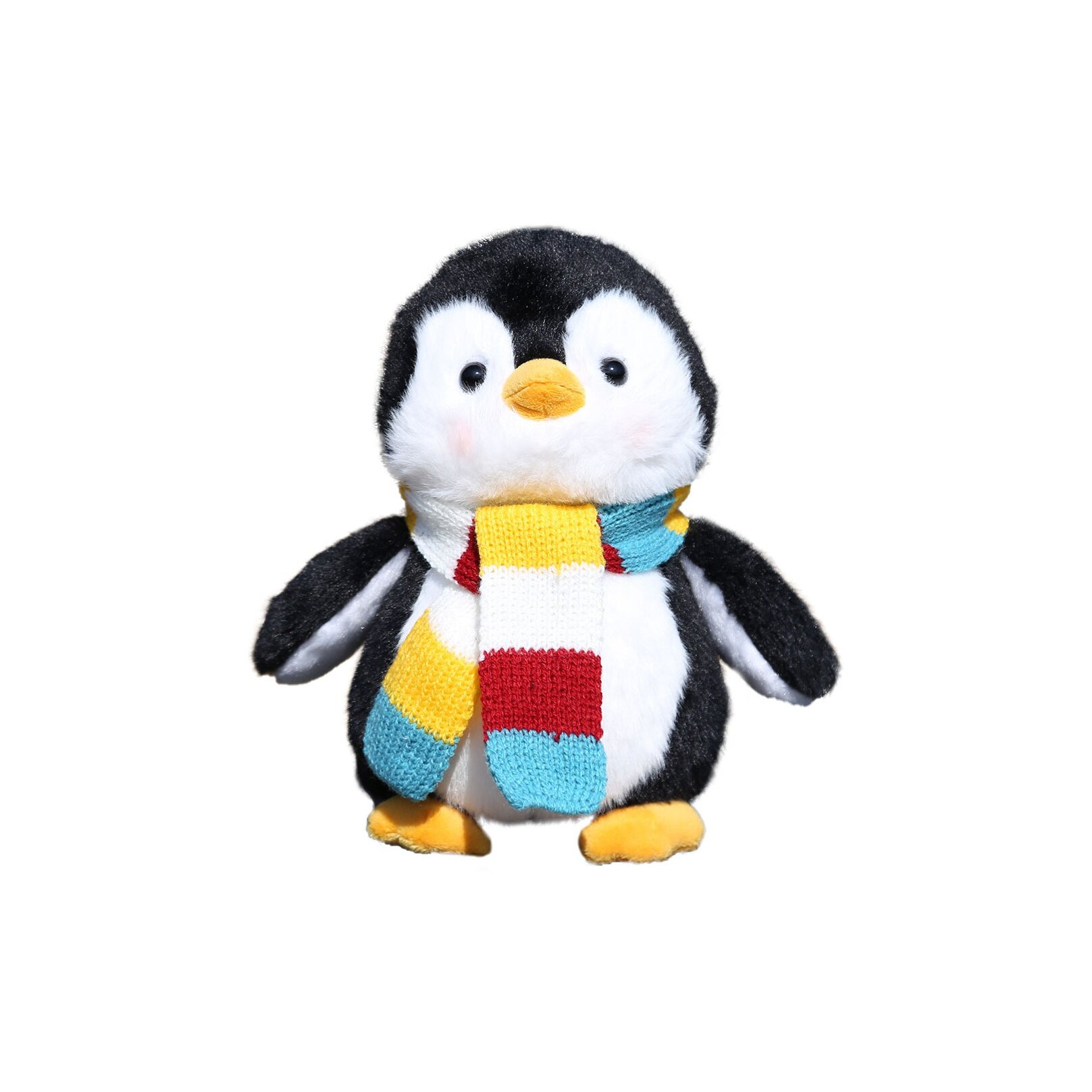 Подарочный пакет унисекс YIHEGE с декором "С днем рождения", 23CM EU, Scarf Penguin-Red