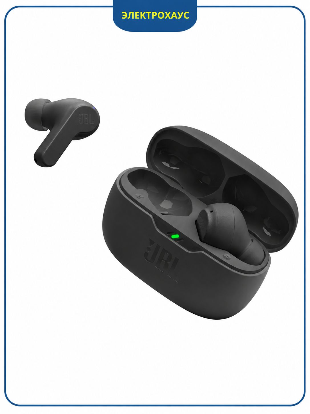 JBL Беспроводные наушники Wave Beam, черные