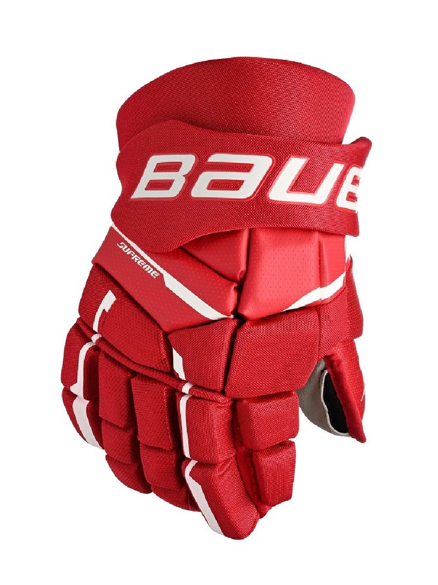 Перчатки хоккейные S23 SUPREME M3 GLOVE SR(14)/красный(RED)