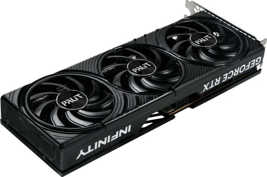Видеокарта Palit PCIE16 RTX 5060 INFINITY 3 OC 8GB (NE75060T19P1-GB2063S) черный