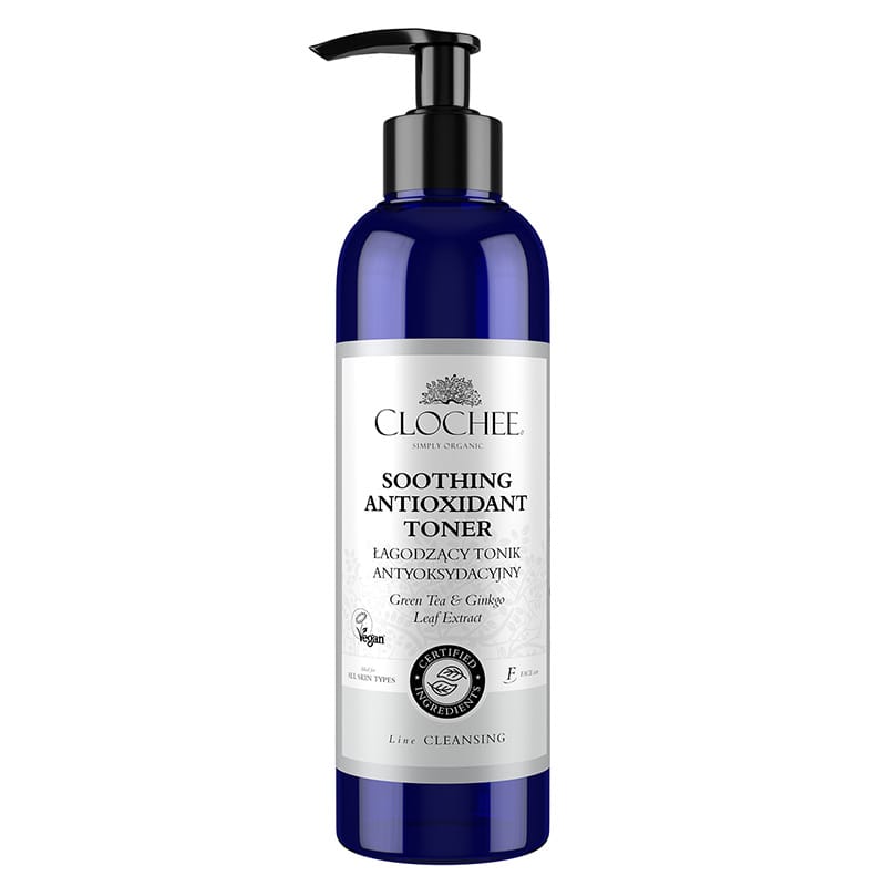 Тоник для ухода за кожей Clochee Soothing Antioxidant Toner успокаивающий антиоксидантный 250 мл