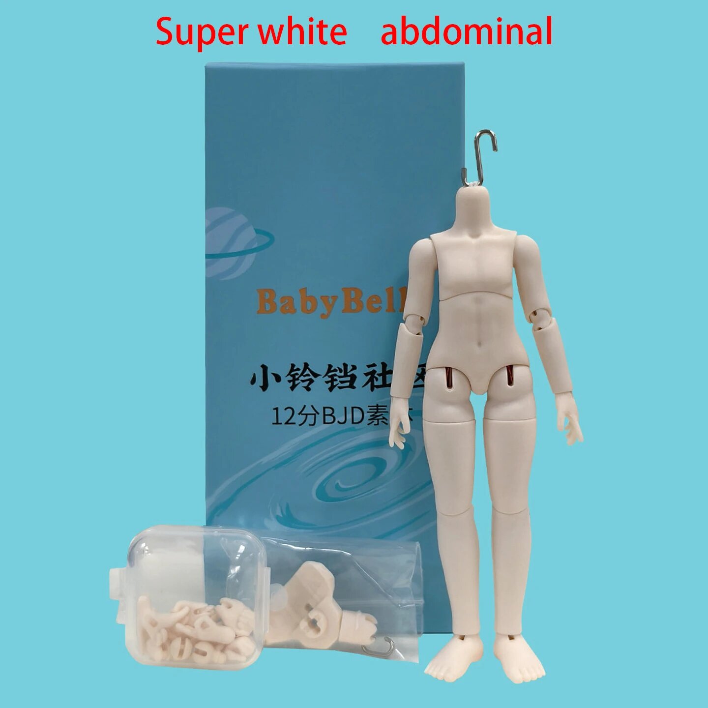 Кукольный корпус 12 см Me and Toy Super White A