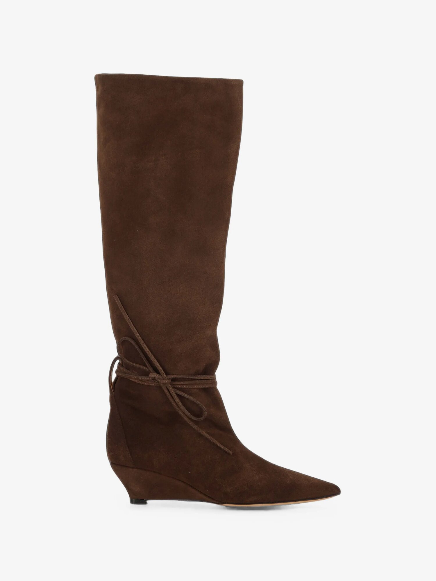 Ботинки ODISSI Bow-detail wedge-heel boots