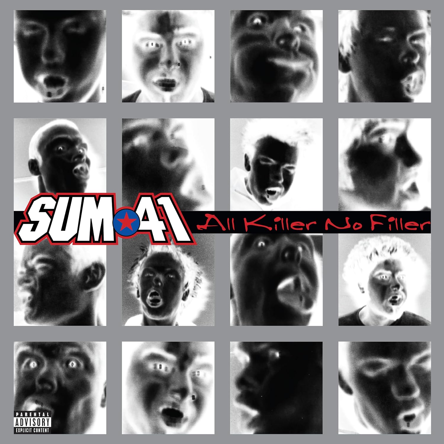 Виниловая пластинка Sum 41. All Killer No Filler. 25th Anniversary. Iron Gray/Silver (2 LP)
