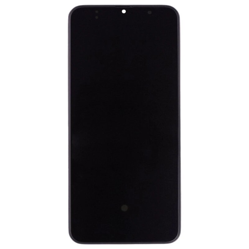 Дисплей для Samsung A307 Galaxy A30s + тачскрин (черный) (в рамке) (OLED)