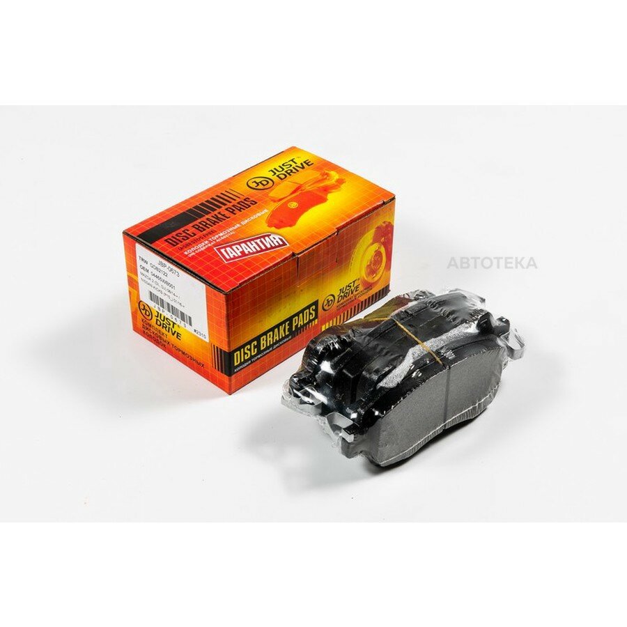 Колодки тормозные дисковые передние GDB2122 JUST DRIVE JBP0673 MAZDA 2 (DL, DJ) 08/14-> / NISSAN KICKS (P15_) 01/16-> / TOYOTA YARIS R / iA (DL2S_) 08/15->;