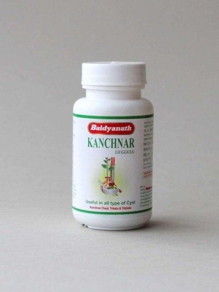 Канчанар гуггул, Kanchnar Guggulu Baidyanath, 80 таб