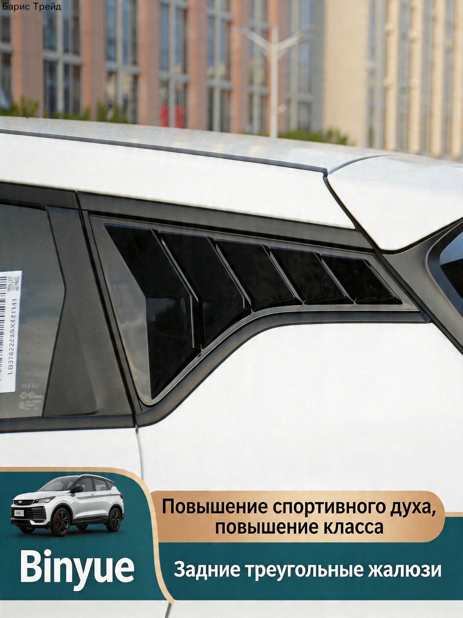 Защита внешних частей автомобиля, 2 шт.