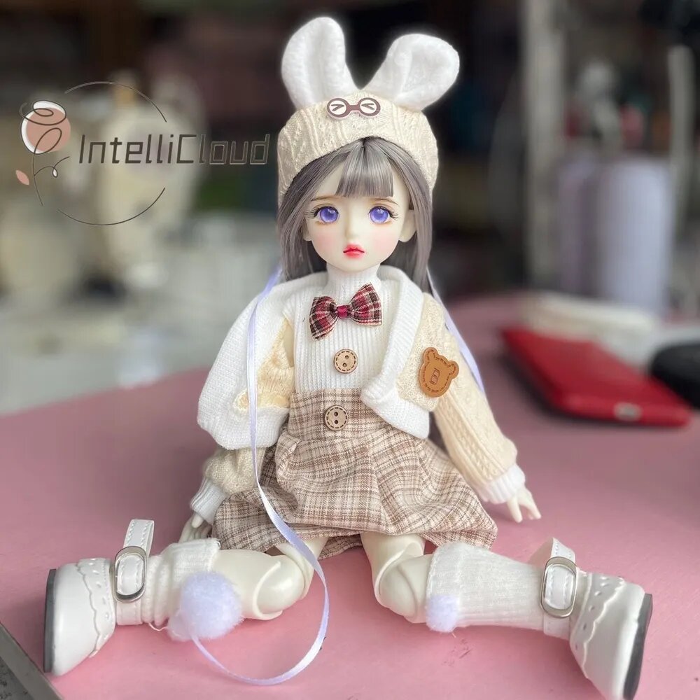 Кукла Shuga Fairy Jin, высота 30 см, коллекционная, двигается, можно причесывать, с аксессуарами, ABS пластик, Китай — фото 1