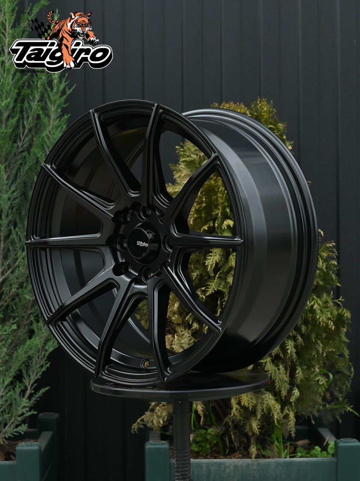 Taigiro Топ дизайн Колесный диск Литой 16x7 PCD4x100,114.3 ET35 D73.1 Черный
