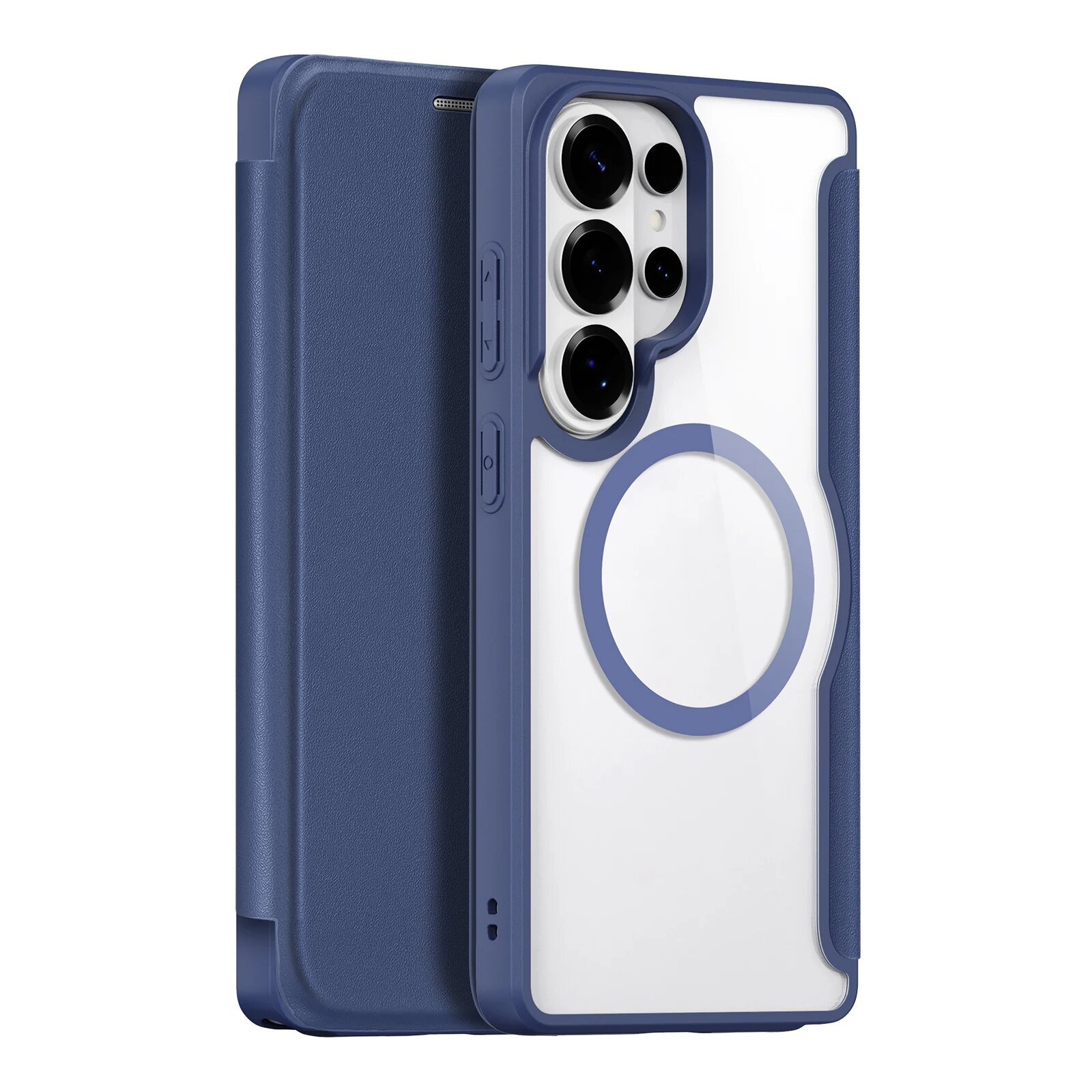 Магнитный Чехол-книжка DUX DUCIS Для Samsung Galaxy S26 Ultra/S26 Plus/S25 Galaxy S26, Синий, Blue