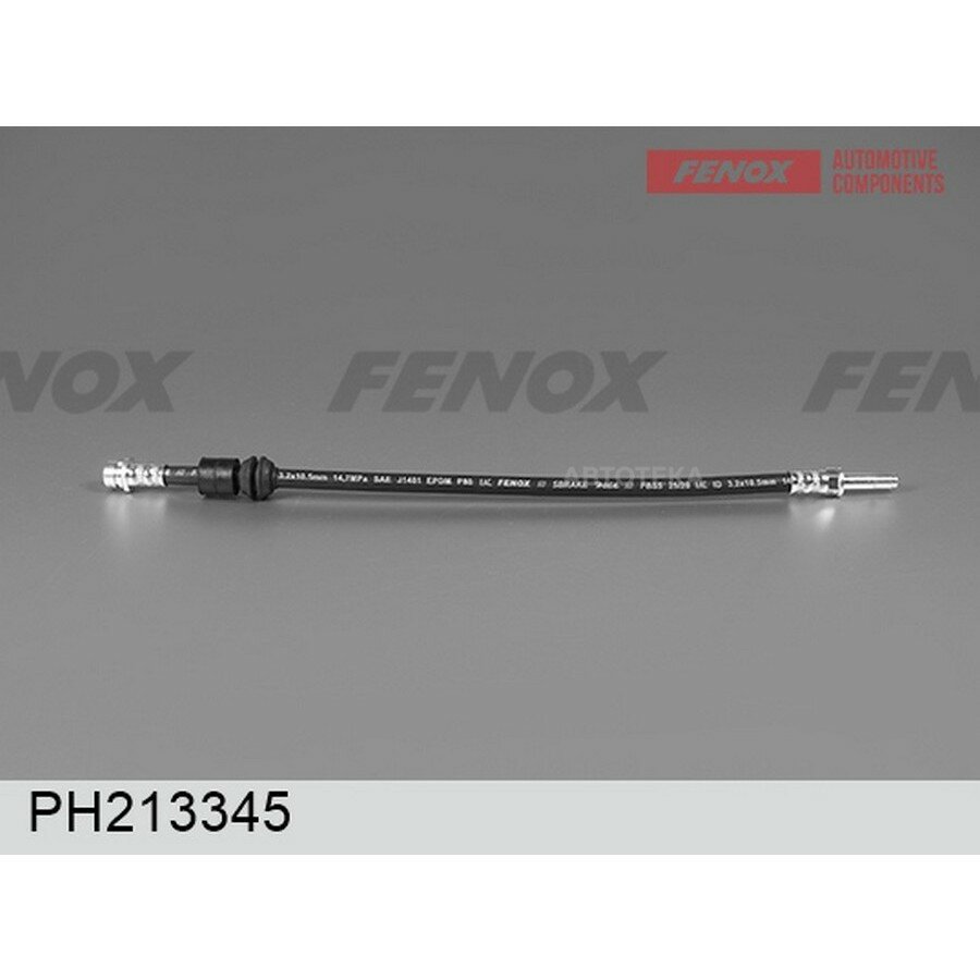 Шланг тормозной FORD C-Max (DE_)Focus C-Max (DM2)Focus кабриоFocus седан II (DA_)Focus седан II (DB_)Focus универсал II (DAW_)Focus универсал II (DBW_)Focus хэтчбек II (DA_)Focus хэтчбек II (DB_) Передний FENOX PH213345