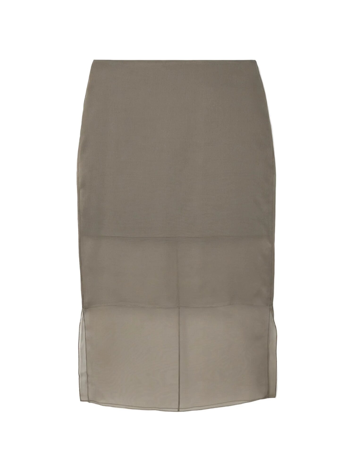 Юбка Brett silk organza midi skirt