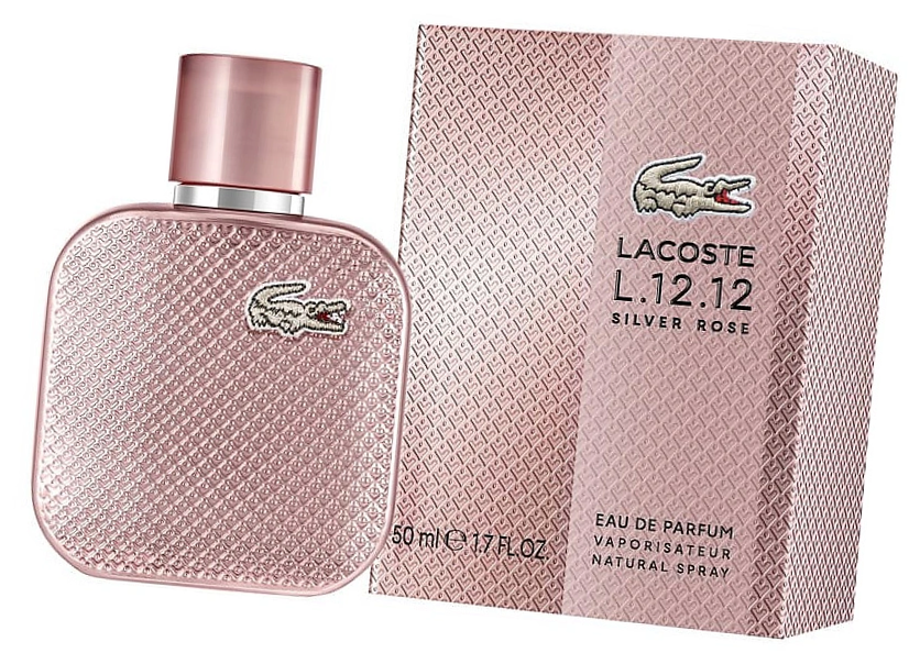 Лакост Л 12 12 Сильвер Роуз 50 мл - парфюм для женщин / Lacoste L 12 12 Silver Rose