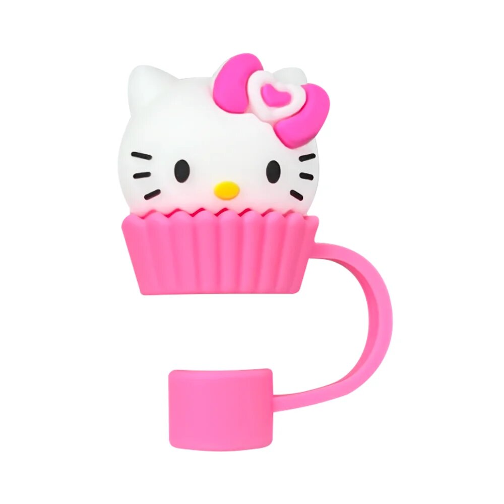 Крышка для стакана Hello Kitty силиконовая, Розовый