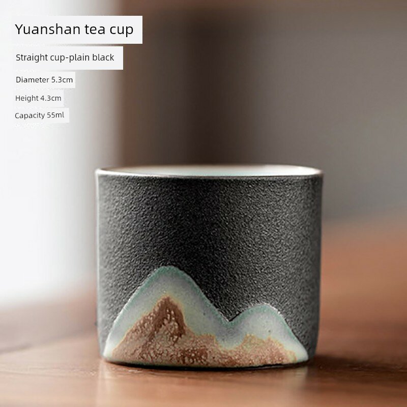 Керамическая чашка для чая в японском стиле кунг-фу, для домашнего использования, персональная чайная чашка для