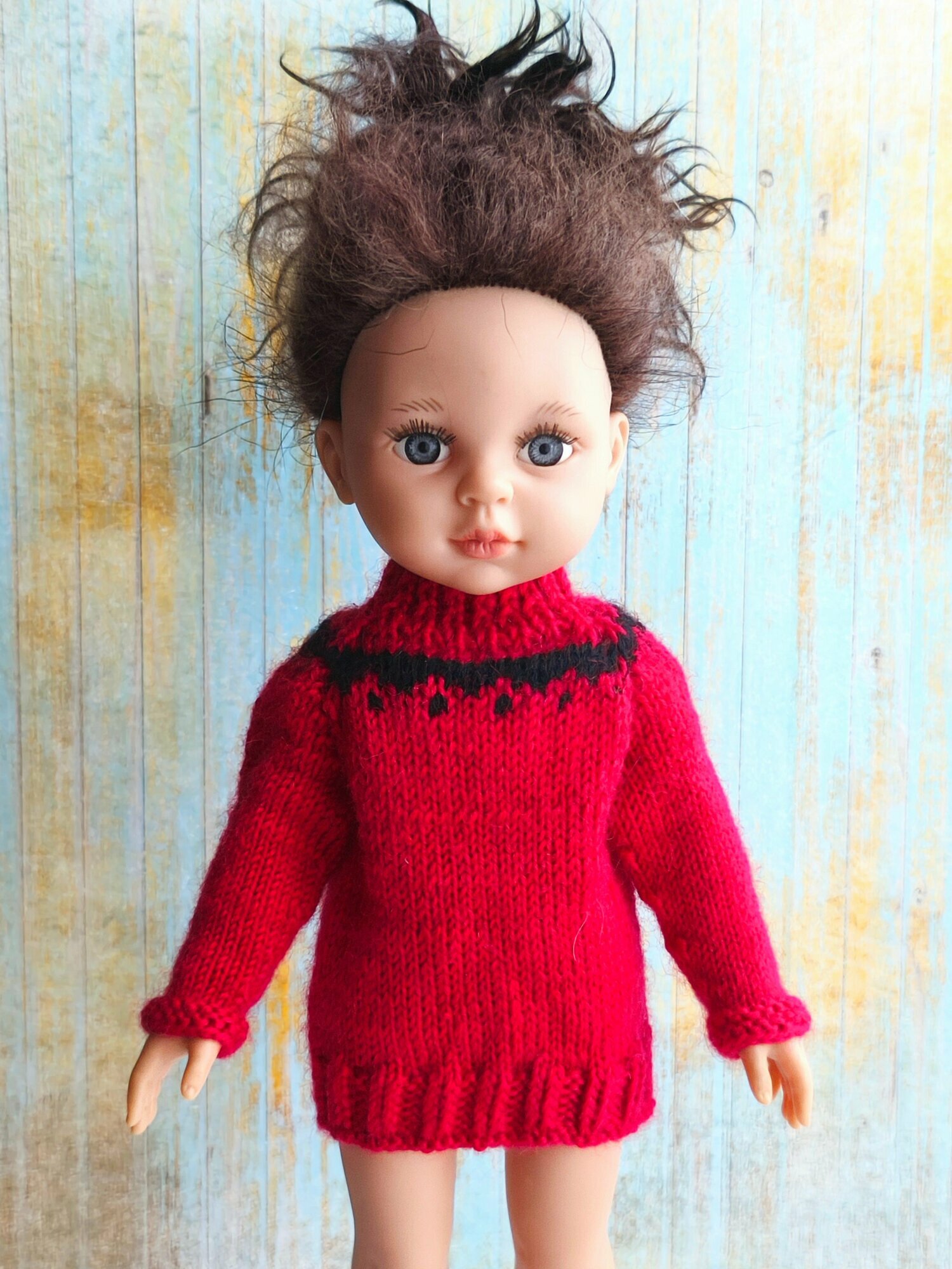 Свитер для куклы Паола Рейна
