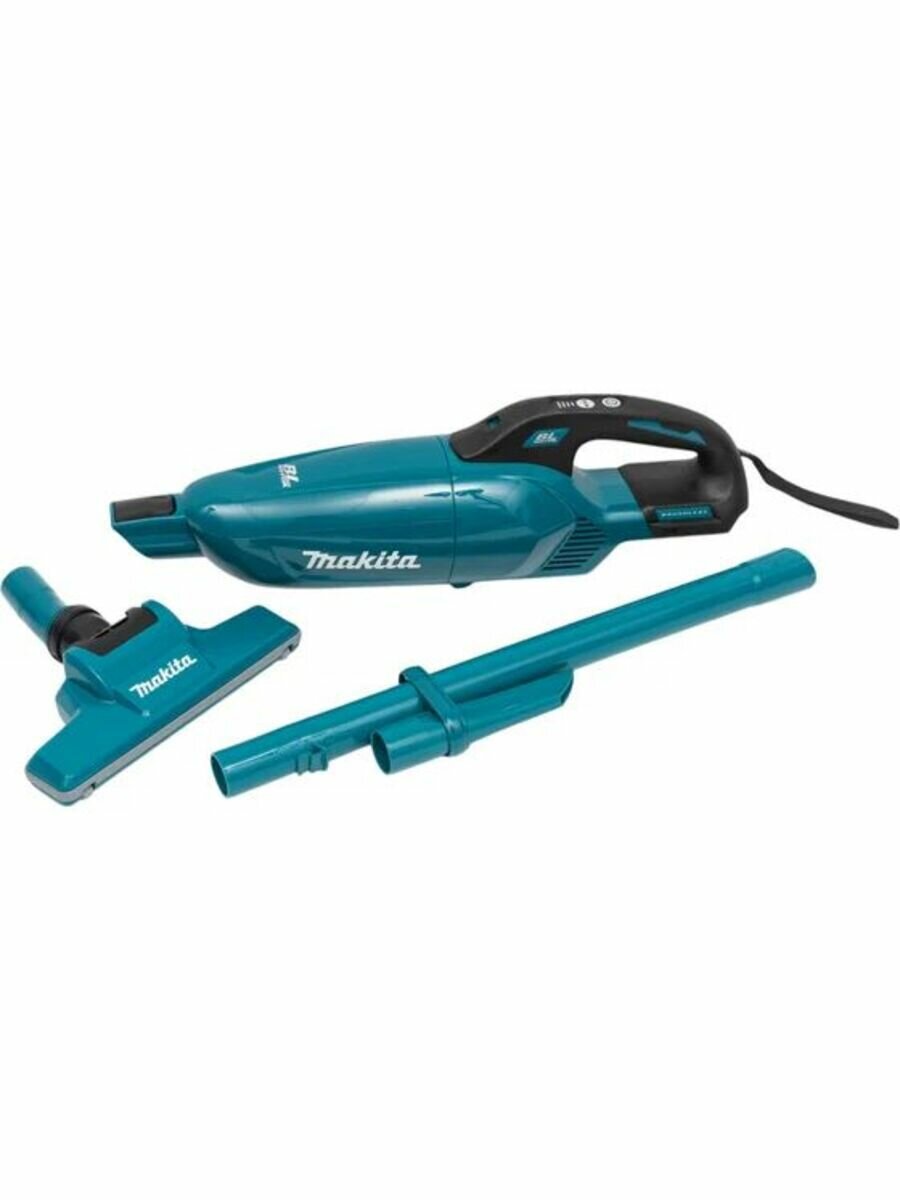 Пылесос аккумуляторный Makita LXT BL 18В, 1200 л/мин, 18 кПа, 0,73 мл, сух. DCL284FZ