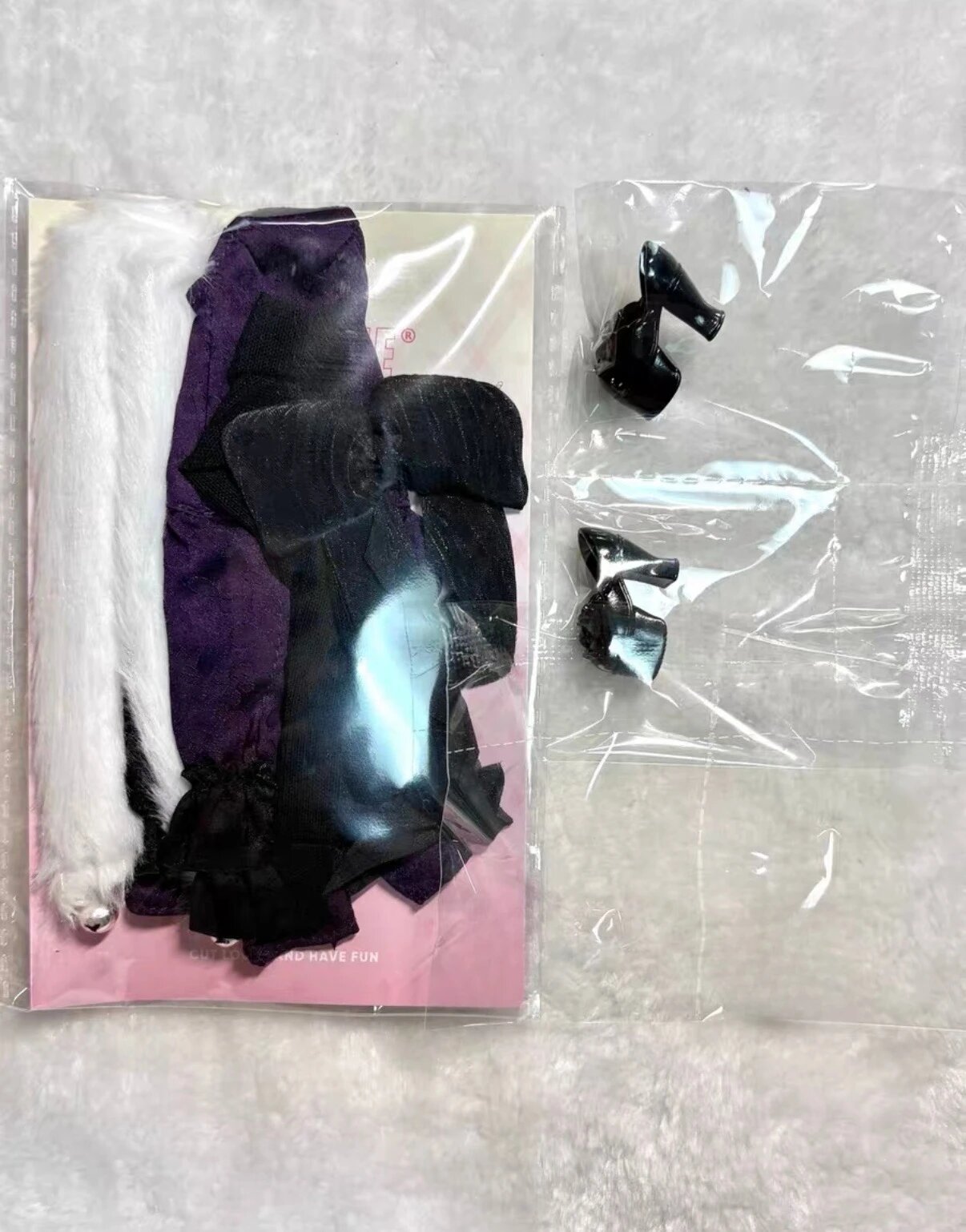 Фигурка Luo Jiujiu Come4free Minty V3 1/8 BJD Серия «Знак гадания на удачу» Only clothes shoes C