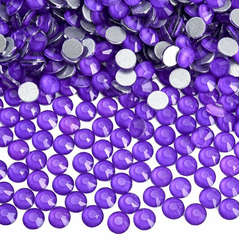 Фиолетовые стразы Bobohoo, 1440 шт, Mixed Size, Violet Mocha