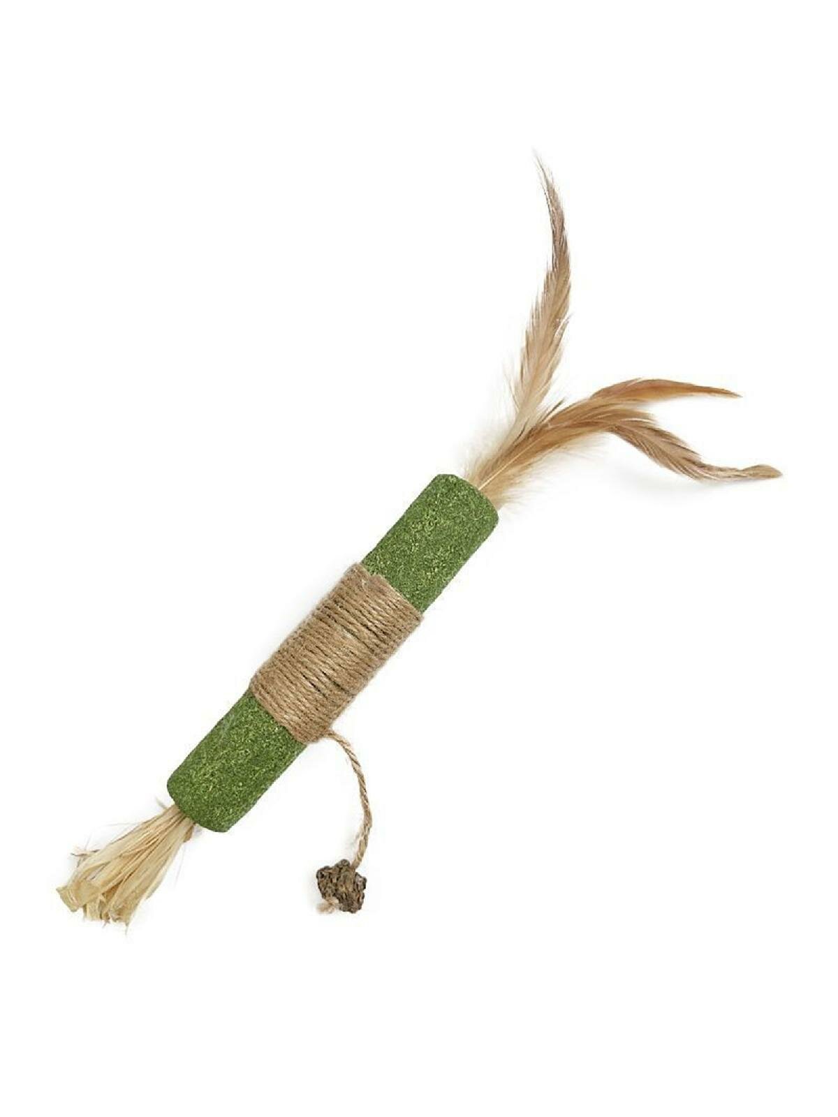 Кошки, жующие игрушку с мятой Взаимодействие с домашними кошками Чистка зубов Игрушкой-тизером с мятой