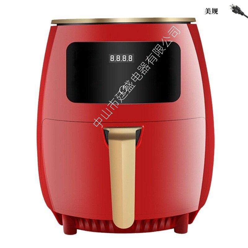 Фритюрница для домашнего использования, большая вместимость, сенсорный экран, фритюрница для внешней торговли, многофункциональная машина для приготовления картофеля фри, умная электрическая фритюрница.