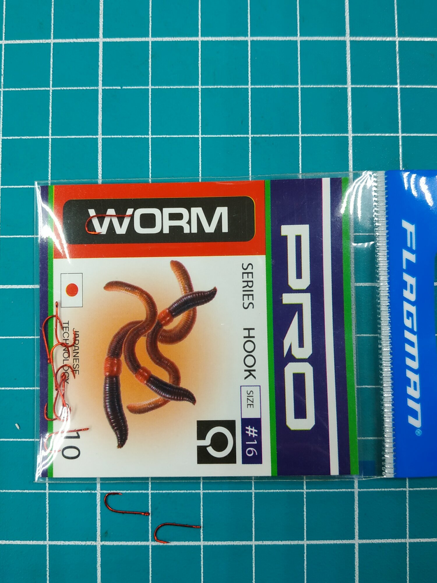 FLAGMAN Крючок Pro Worm №16 10шт