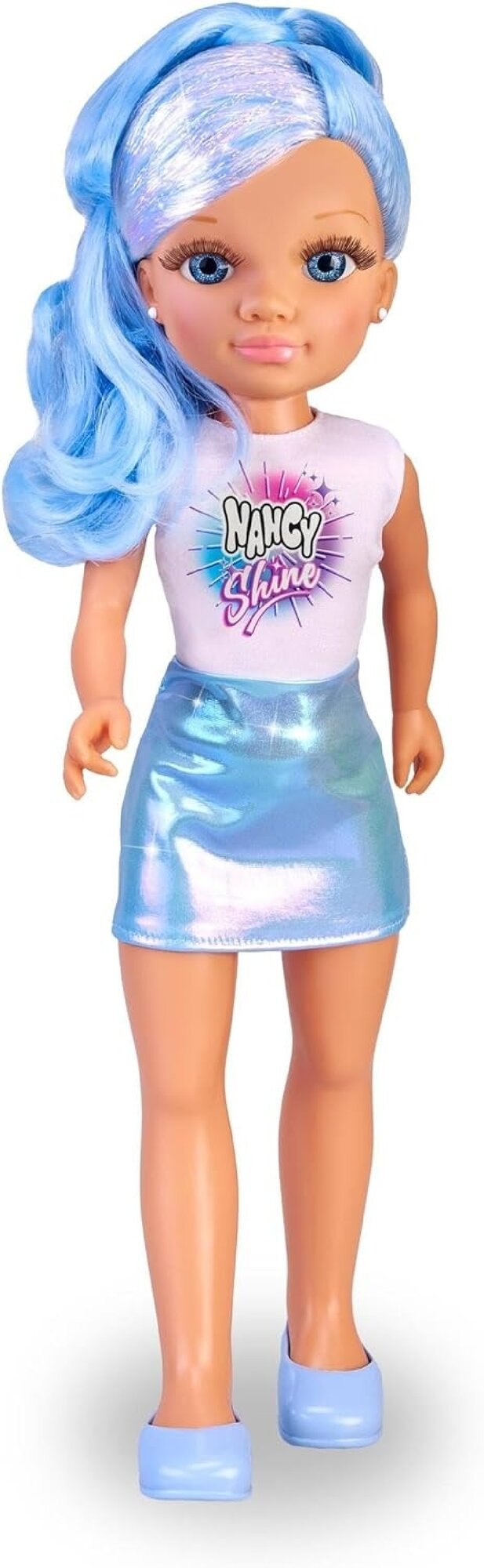 Кукла Nancy Shine Blue с голубыми волосами