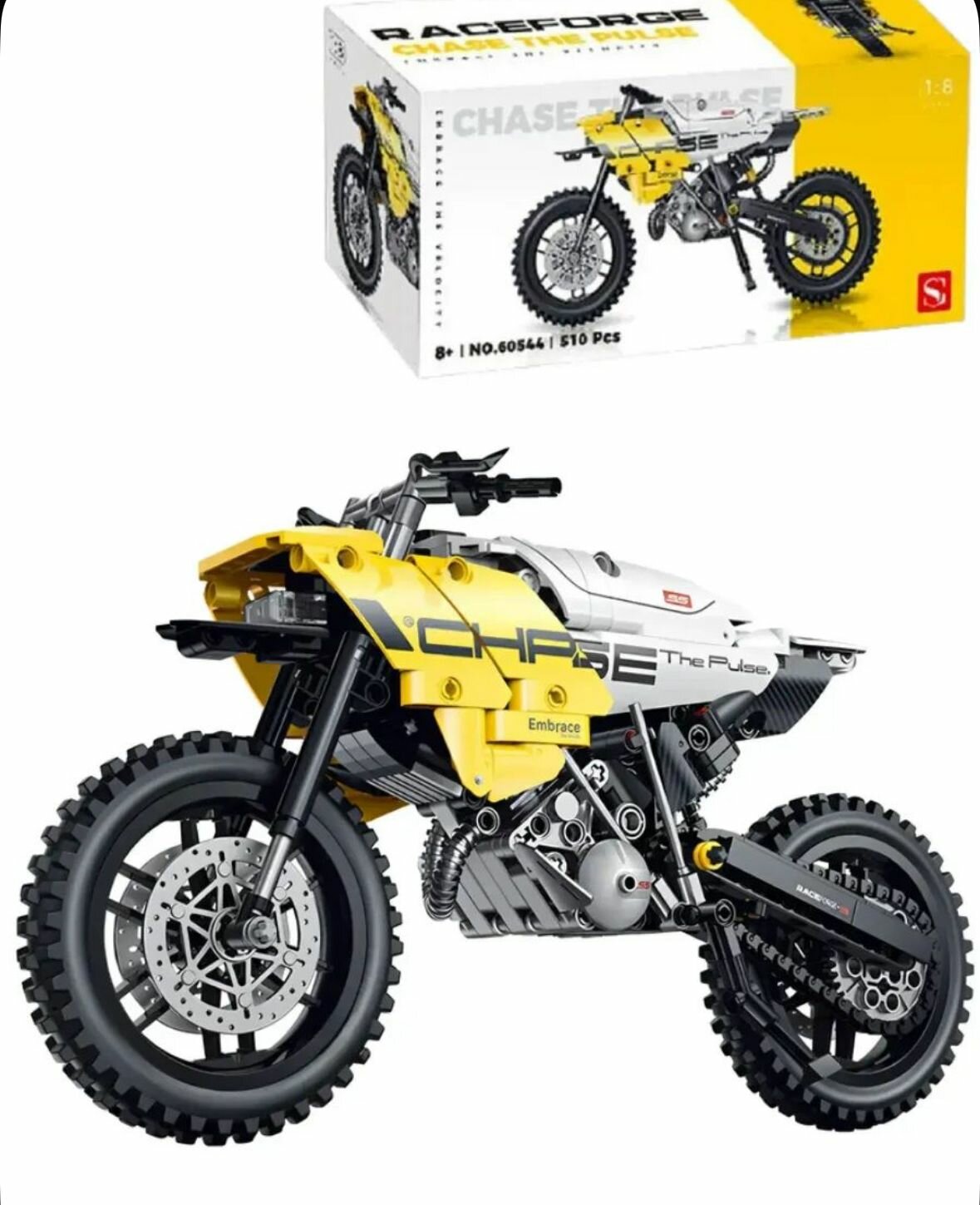Конструктор 60544 Гоночный мотоцикл G450X 510 деталей