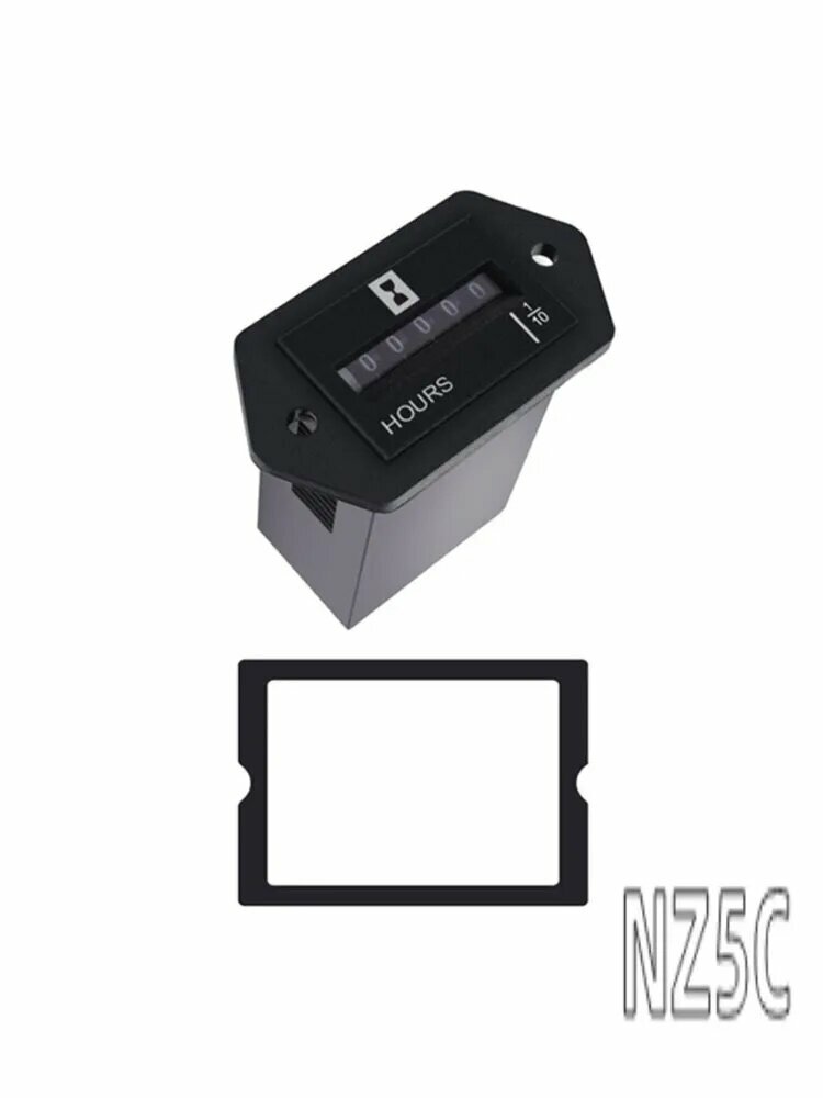 DC10V-80V Механический счетчик моточасов - совместим с двигателей-генераторов, лодок, автомобилей, мотокроссов, тягачей