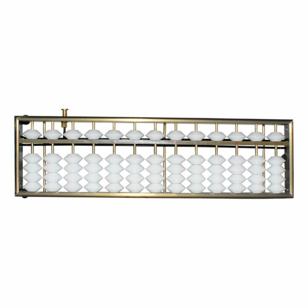 Детские деревянные счеты 13 разрядов с очистителем