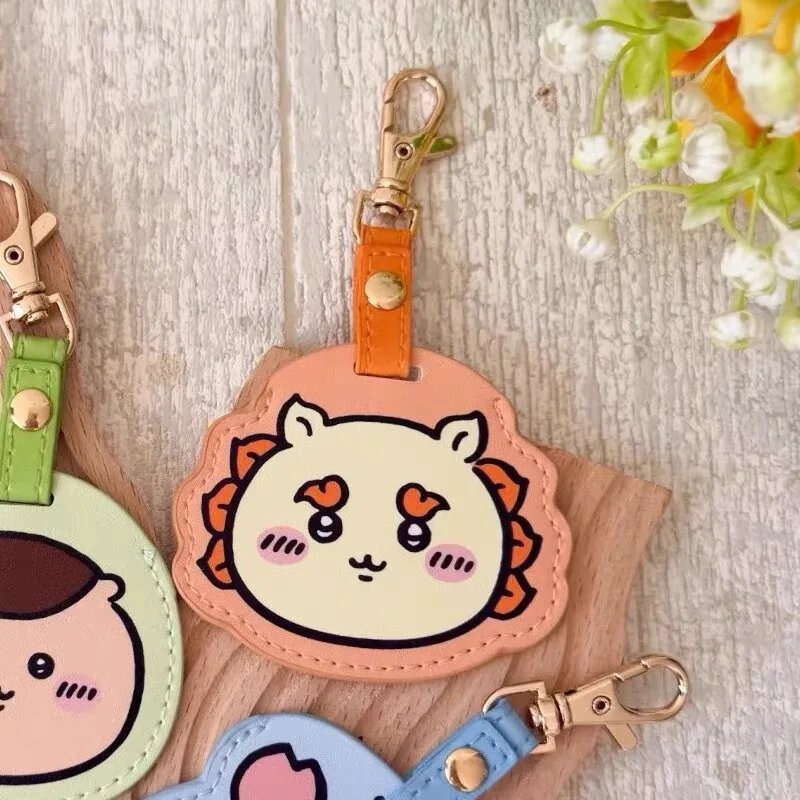 Chiikawa Hachiware Usagi автомобильный брелок из искусственной кожи аниме брелки для женщин сумка кулон ювелирные изделия брелок брелок для ключей подарок