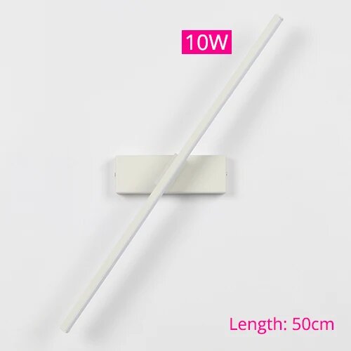 Настенный свет для спальни у изголовья кровати 330° поворотный регулируемый угол освещения встроенный светодиодный настенный свет простая световая фиxture алюминиевый AC110/220V