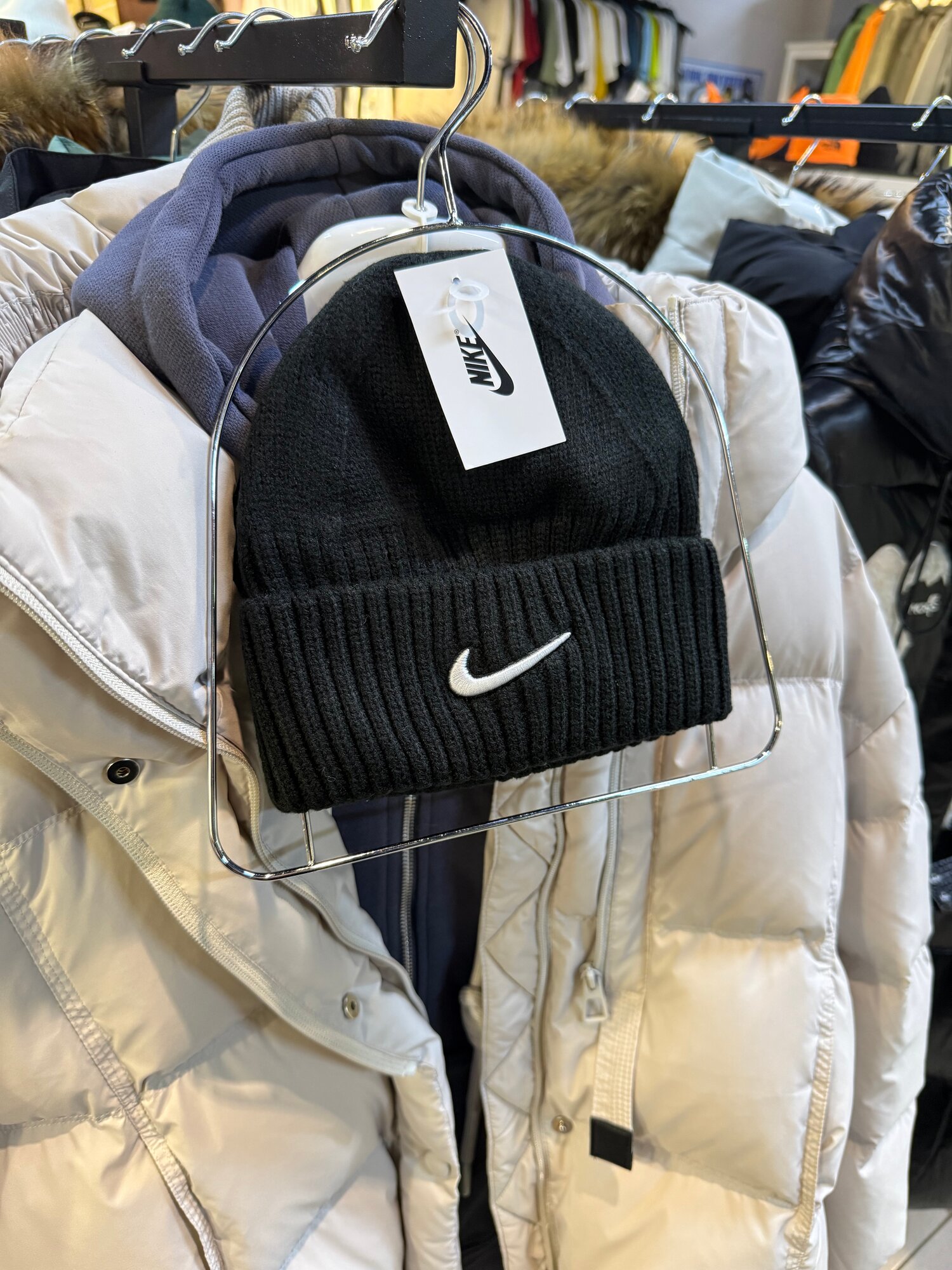 Шапка NIKE Отворот для взрослых и детей