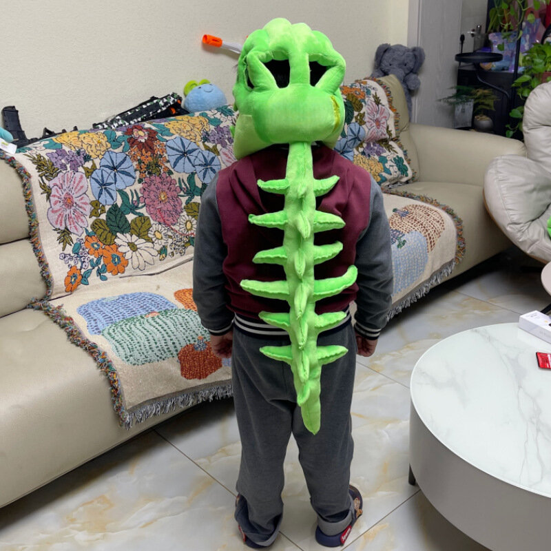 Луханн, головной убор в виде скелета динозавра, экзоскелет, шляпа для куклы, костюм на Хэллоуин, подарок на день рождения для мальчиков и девочек