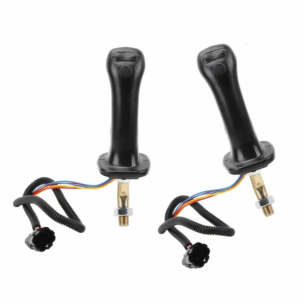 Алюминиевый джойстик с 3 кнопками для землеройной техники, Черный