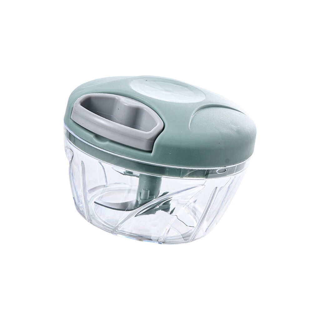 Ручная мини-мясорубка для измельчения чеснока-средне-зеленый