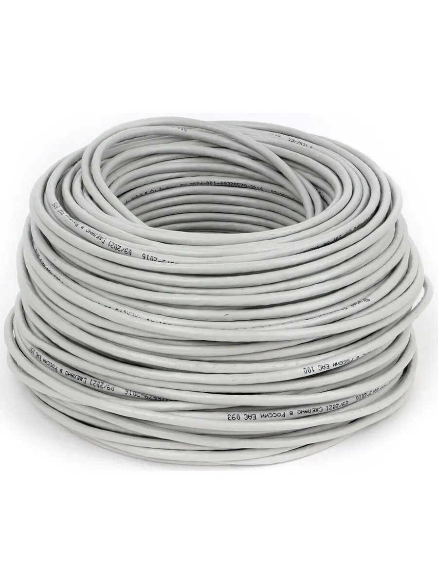 Кабель UTP indoor 4x2x0,51, медный, FLUKE TEST, кат.5e