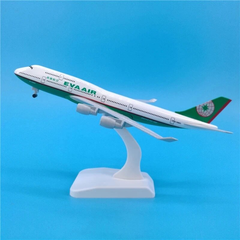 Металлический самолет ZOCO AIR 747 EVA Airlines B747 20 см