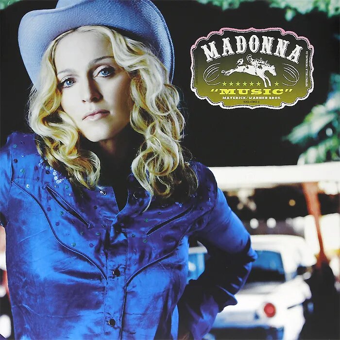 Виниловая пластинка Madonna - Music (2000) импортное издание, 1LP, Still Sealed, Европейский Союз